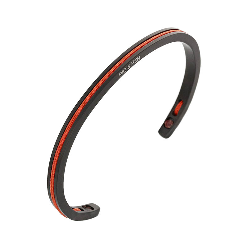 PIG&HEN（ピグアンドヘン） Navarch 4 - Maple Orange | Black（ナバーチ4 - メイプルオレンジ | ブラック）